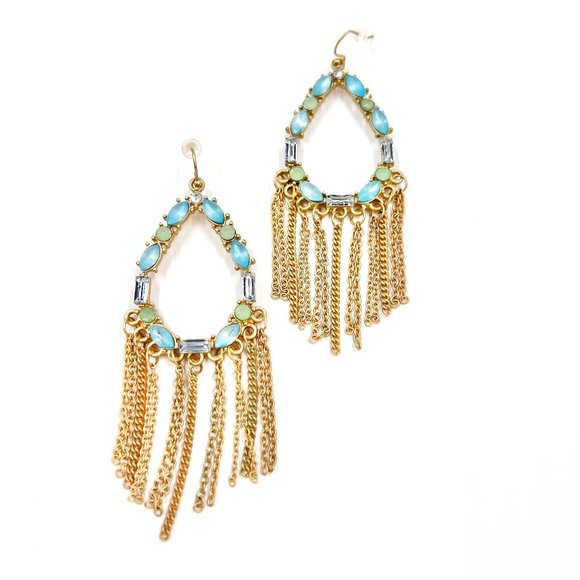 Charming Charlie | Jewelry | Nwt Charming Charlie Blue Green Jeweled ...